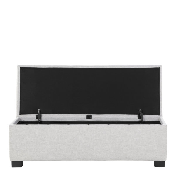 Latitude Run® Kareem Upholstered Flip Top Storage Bench And Reviews Wayfair